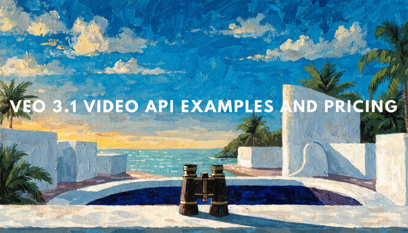 Veo 3.1 Video API: Examples and Pricing for Developers in 2026 ...